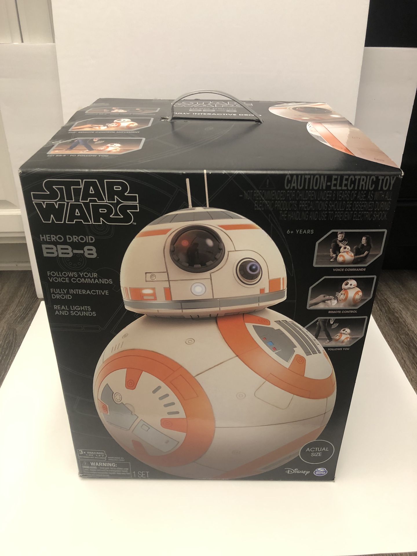 Life size BB-3 Star Wars Voice Activated Interactive Hero Druid Robot ...