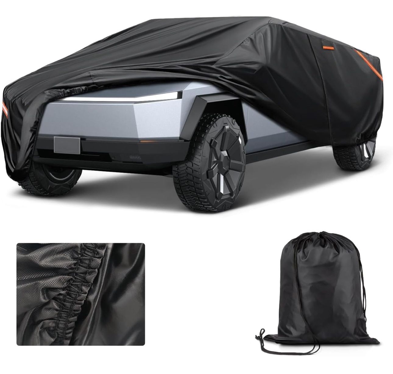 Heavy Duty Truck Cover for Tesla Cybertruck - Reinforced PU Coating ...