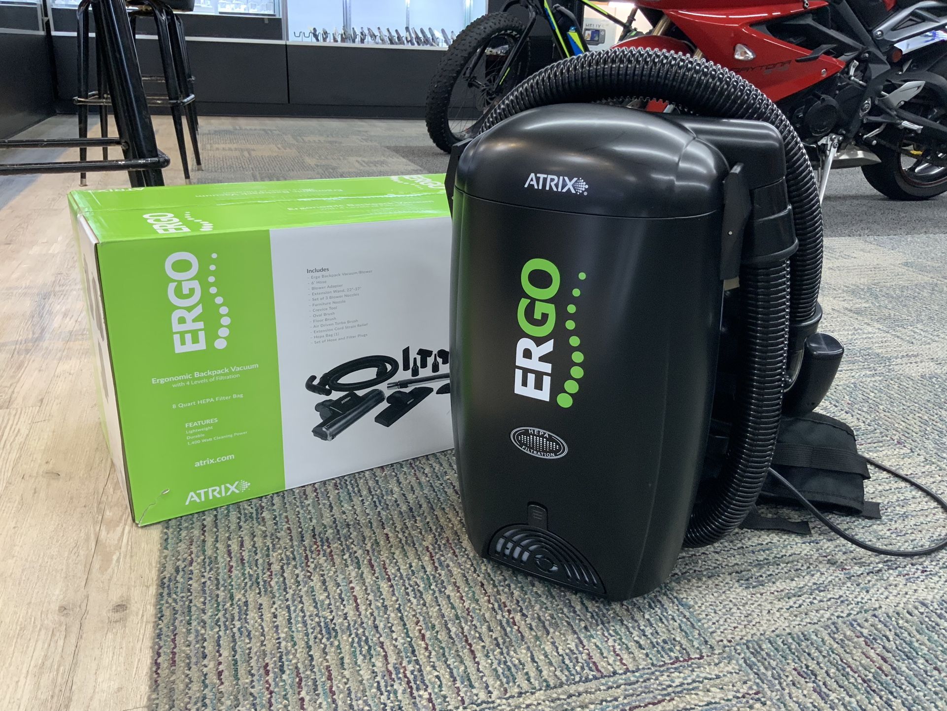 ATRIX Ergo Backpack Vacuum/blower for Sale in Willoughby, OH - OfferUp