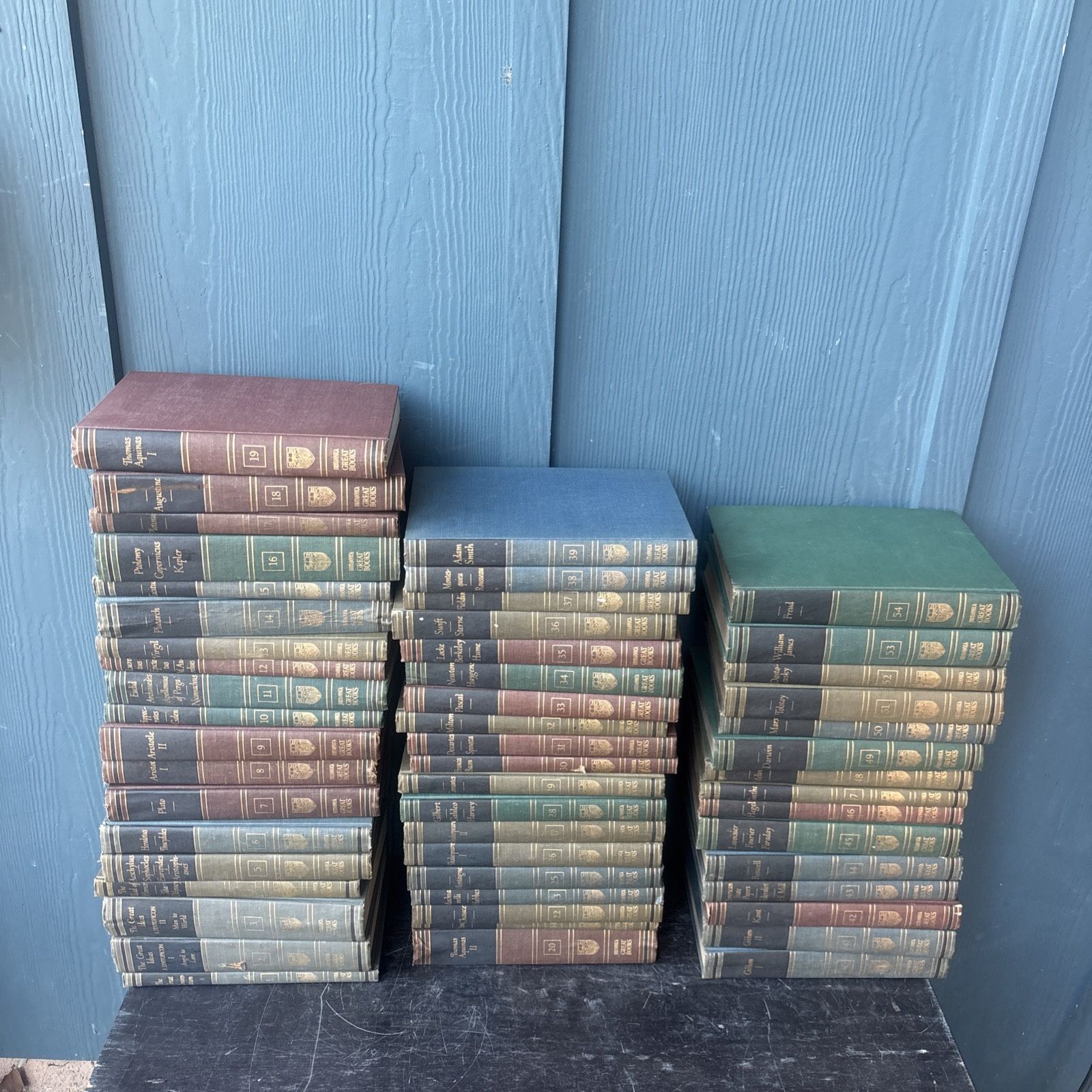 1952 Encyclopedia Britannica Great Books of the Western World Complete ...