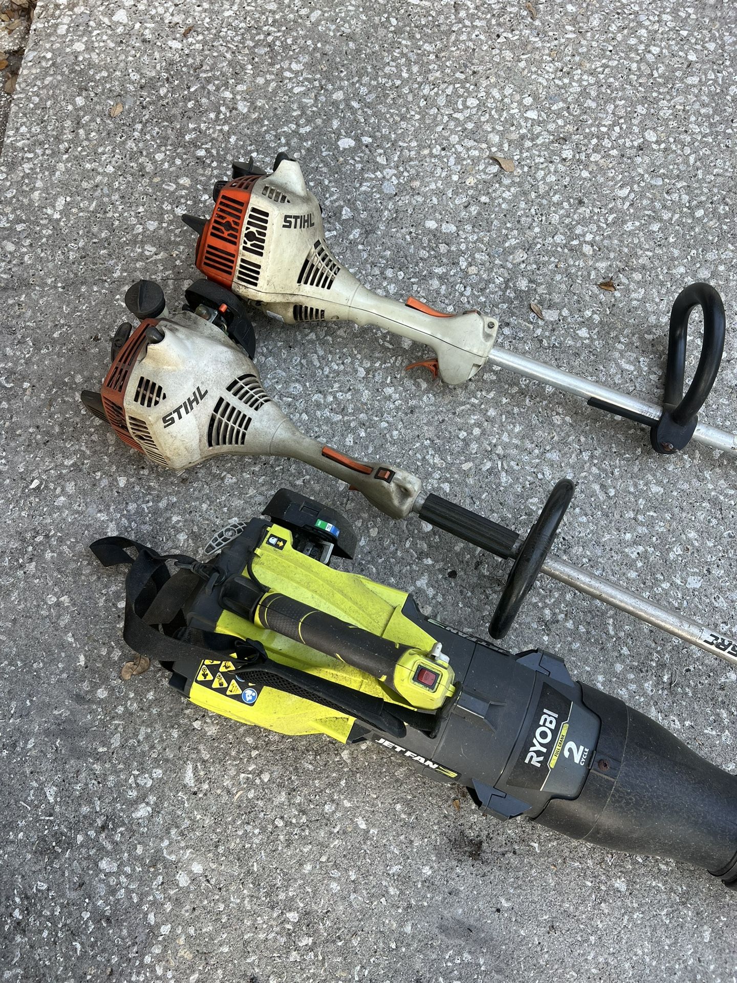 Stihl Edger & Trimmer Plus Ryobi Blower for Sale in Kissimmee, FL - OfferUp