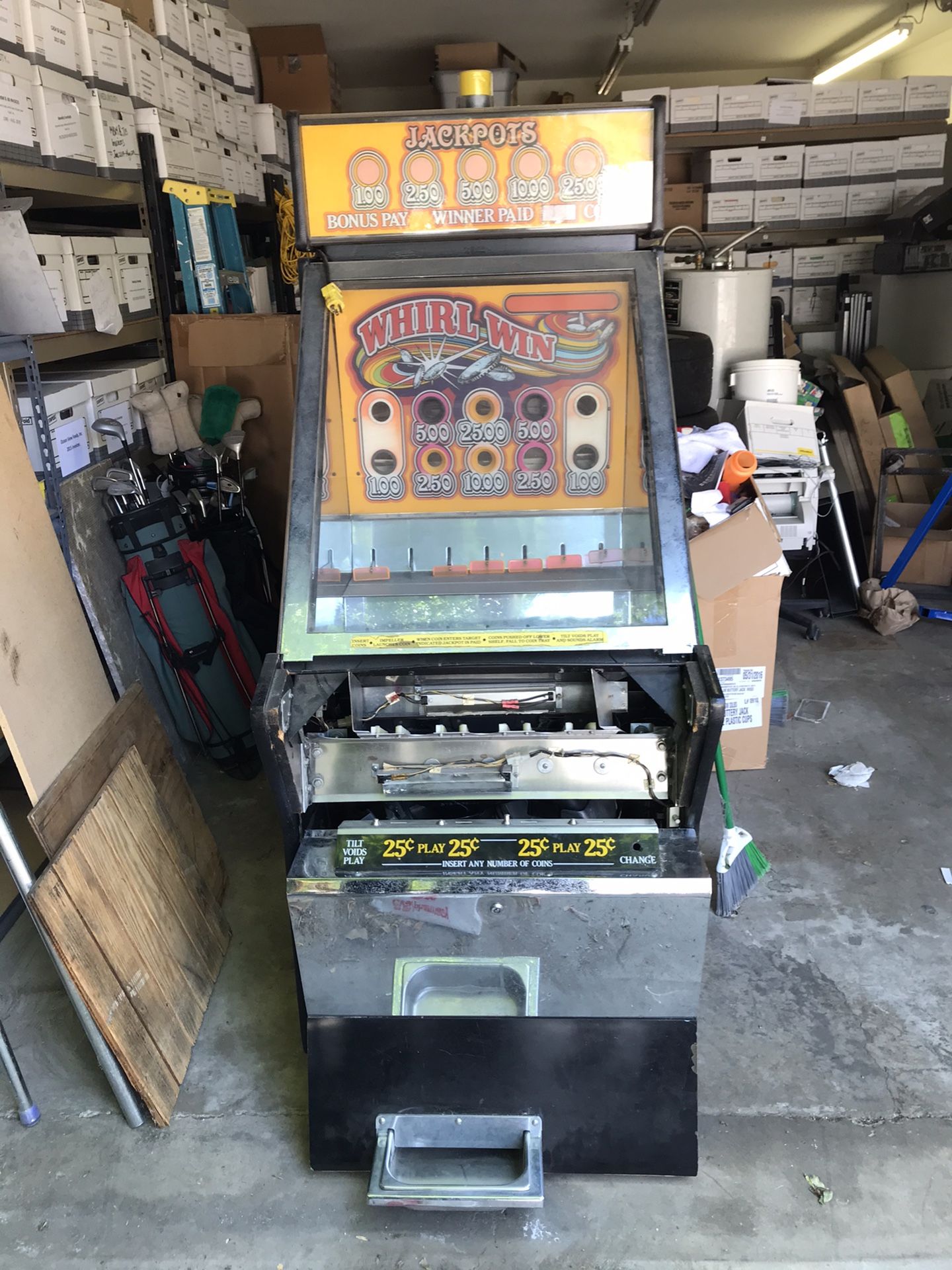 Rare old school coin flipper slot machine for Sale in Topanga, CA - OfferUp