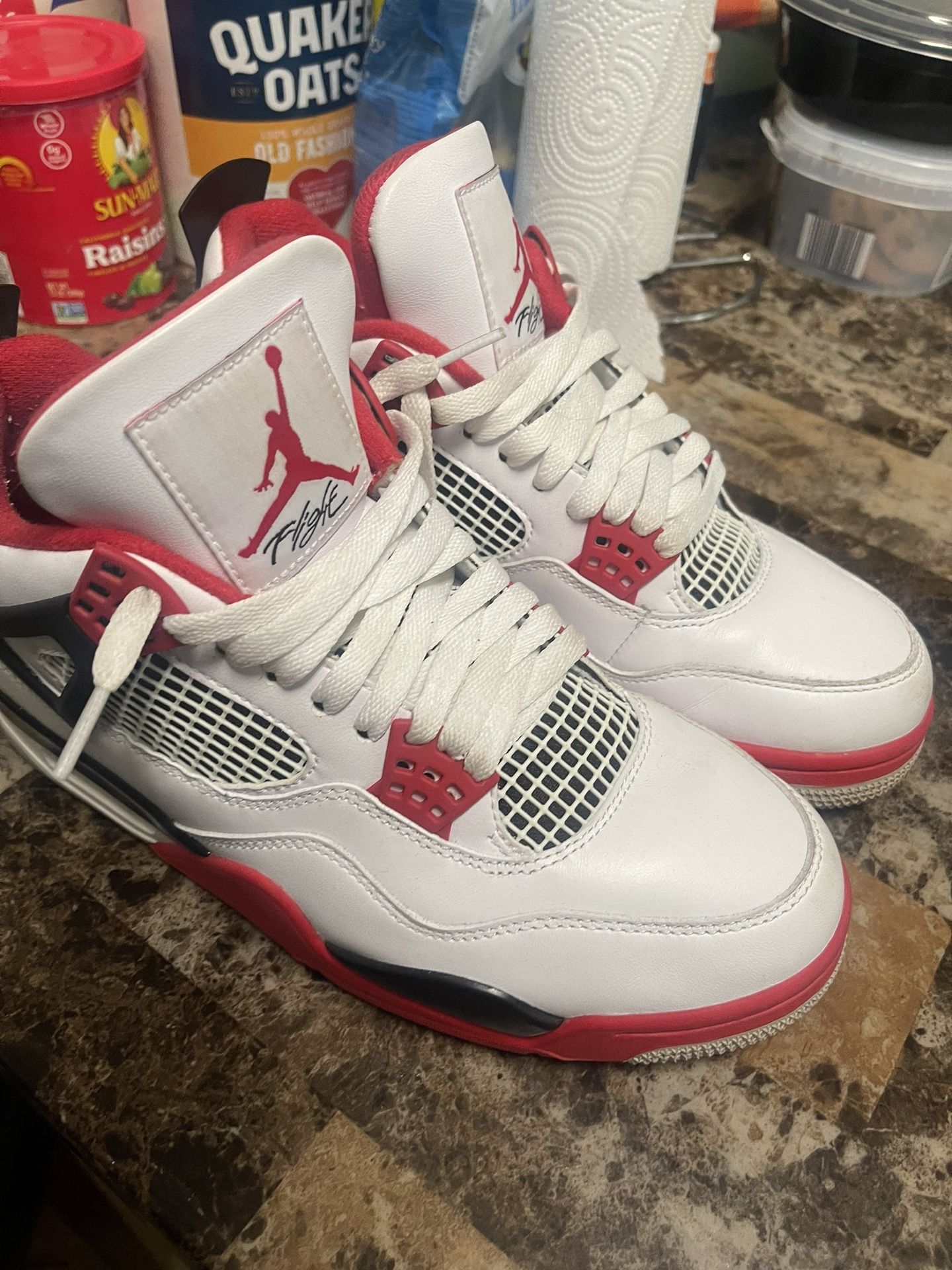 2 Pairs of Jordan 4’s willing to negotiate for Sale in Olathe, KS - OfferUp