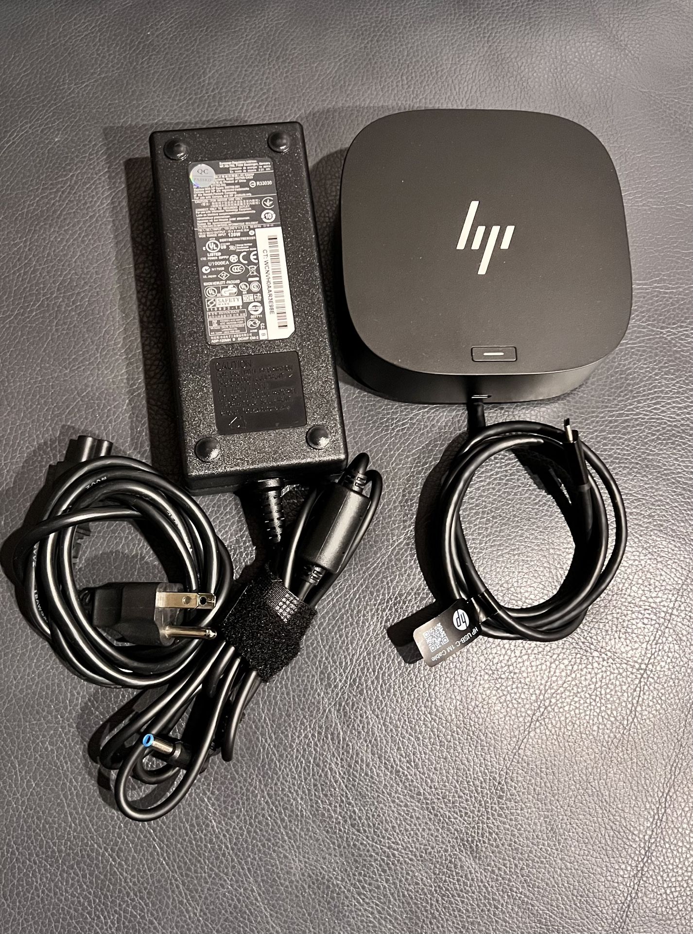 HP USB-C Dock G5, 120W AC Adapter, AC Power cord, Mint Condition for ...