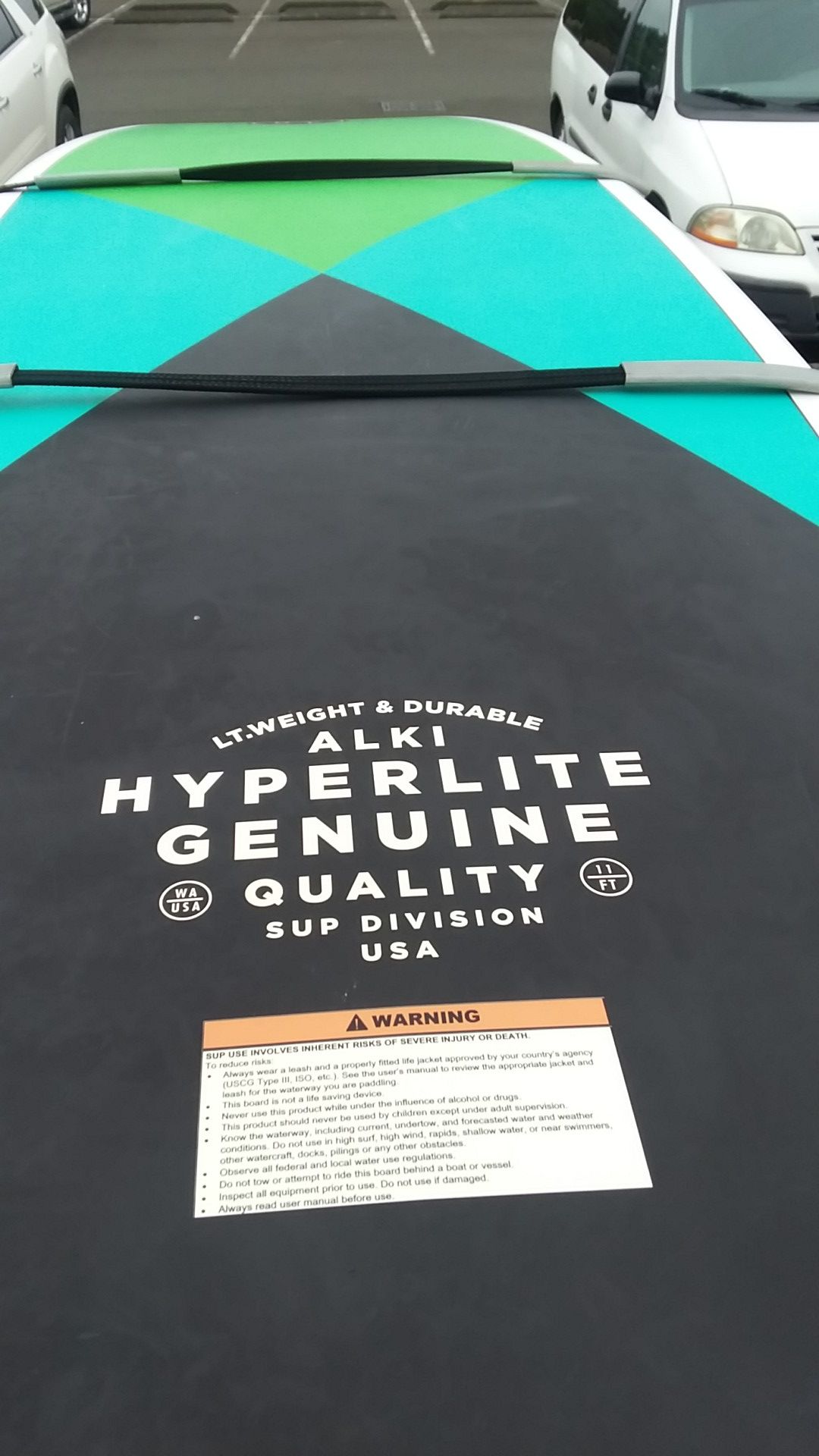 Alki 11 ft stand up paddle board Hyperlite saltwater and freshwater ...