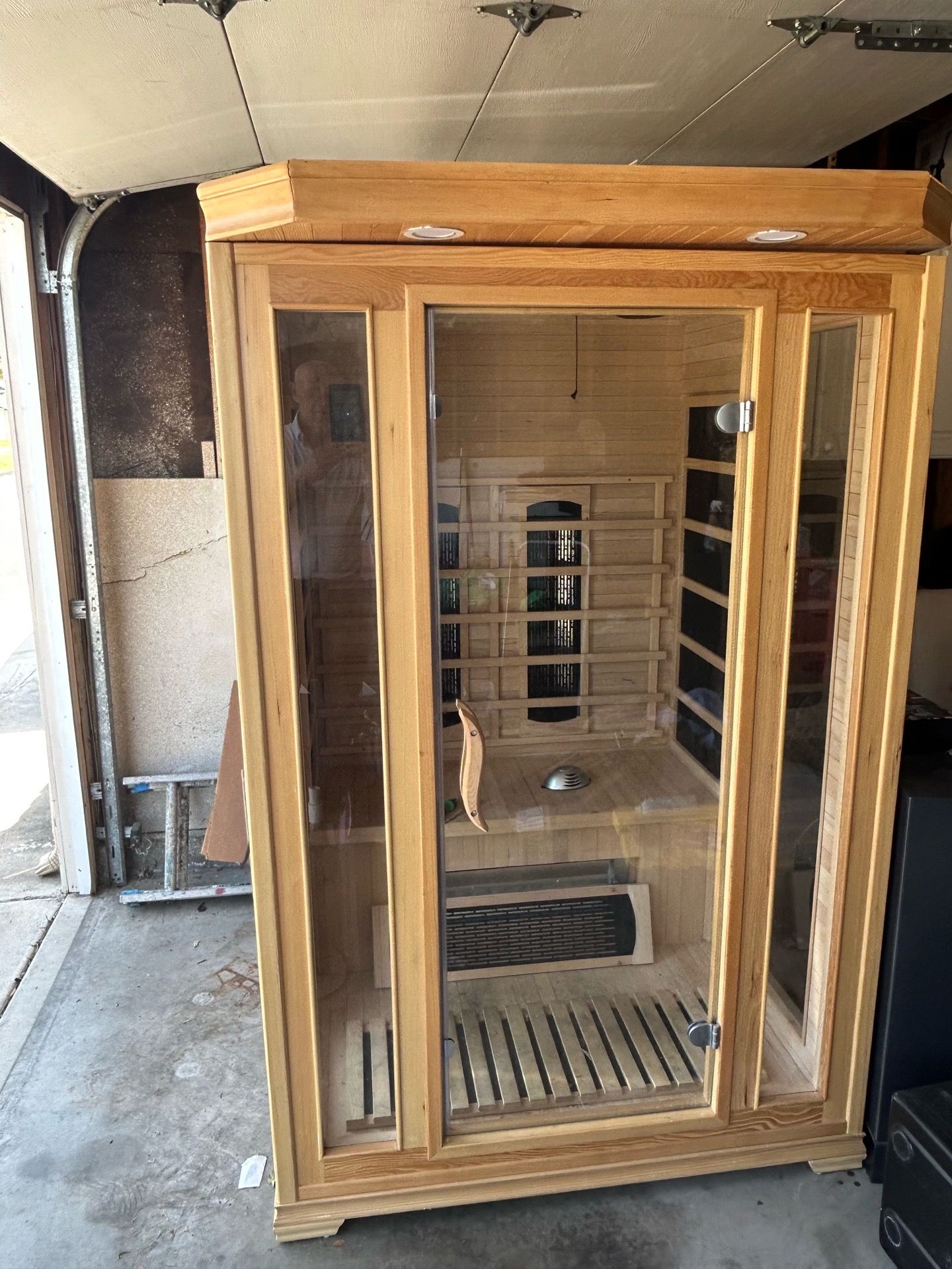 Infrared Sauna - Canadian hemlock wood - 2 person for Sale in ...