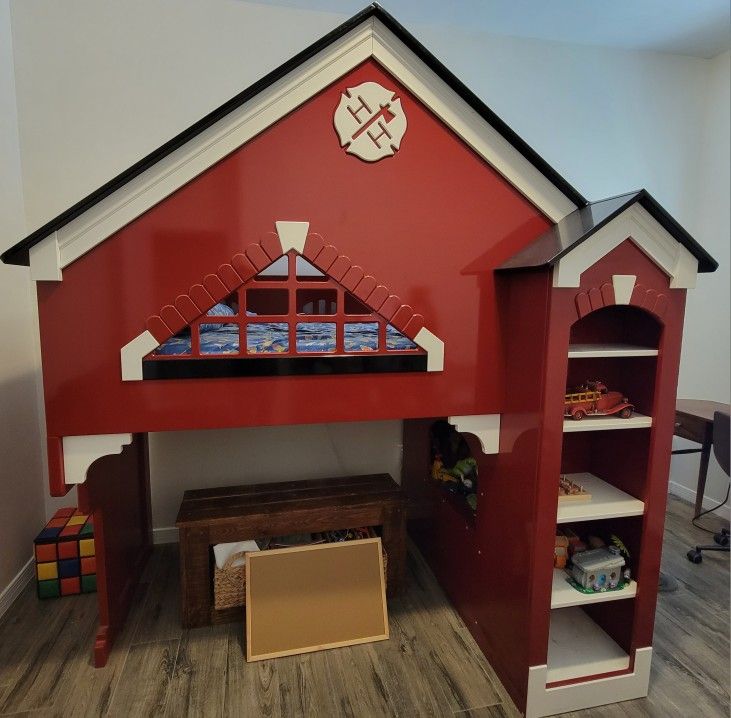 Firehouse loft bed store