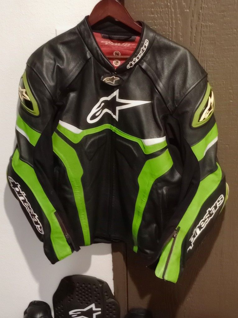 Alpine Star Armored Leather Race/Street Jacket for Sale in Torrance, CA ...