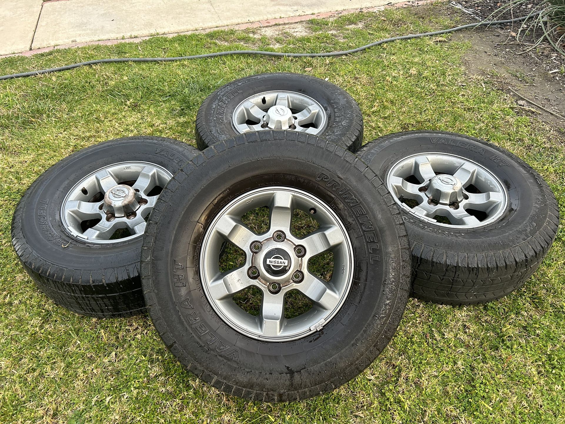 98-04 Nissan Frontier 15” Truck Wheels 15x7 Hardbody Rims Tires Xterra ...