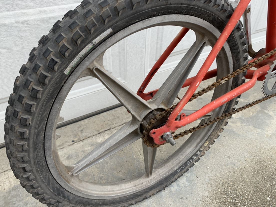 Vintage Old School BMX LESTER Mag Wheel Set ( Metal ) Mongoose Motomag ...