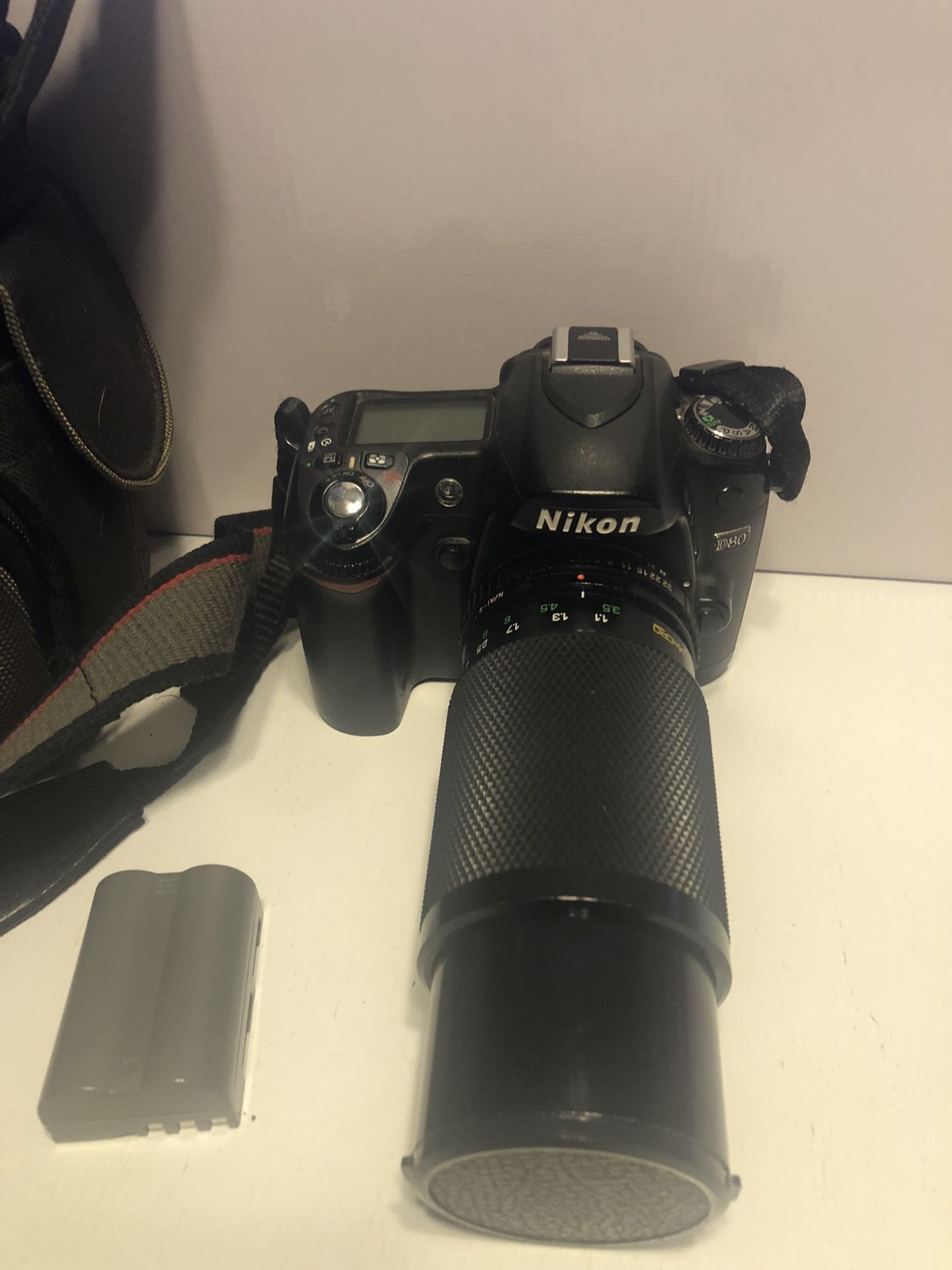 Nikon D80 Camera With Soligor 80 - 200 mm Macro for Sale in Los Angeles ...