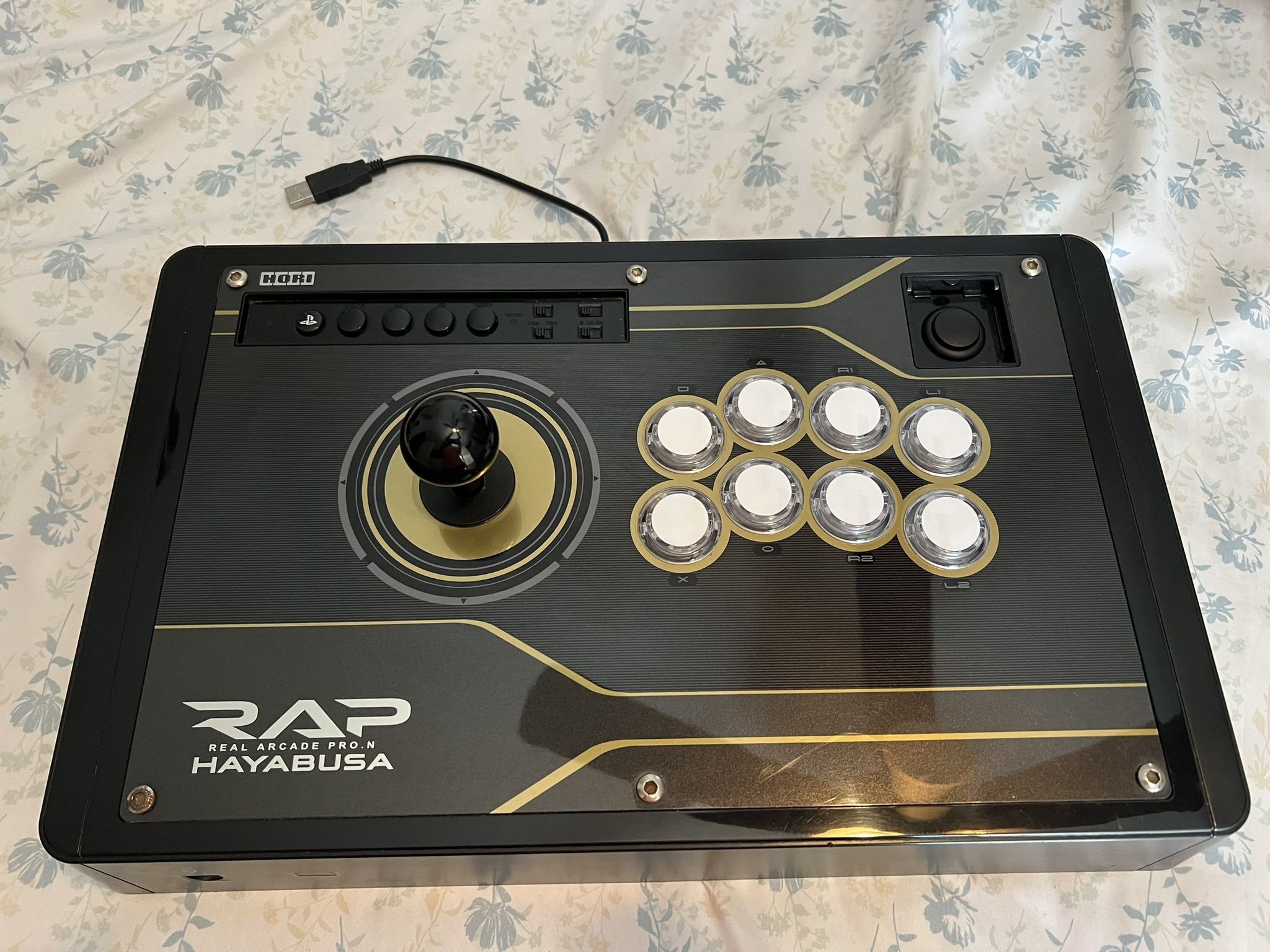 Hayabusa Noir Custom Key switch Buttons Fightstick for Sale in ...