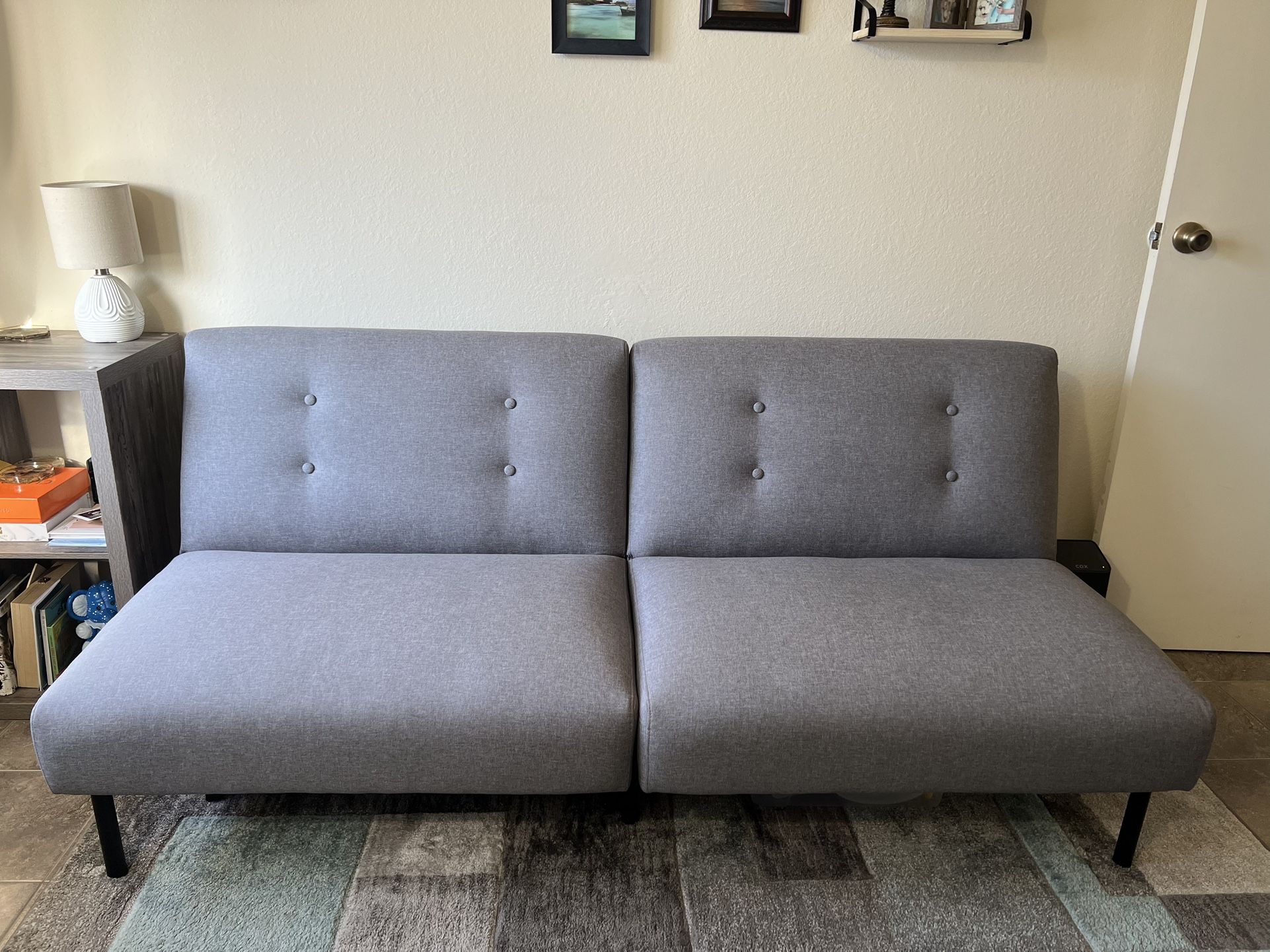 Small Armless Futon Sofa Bed for Sale in San Diego, CA - OfferUp
