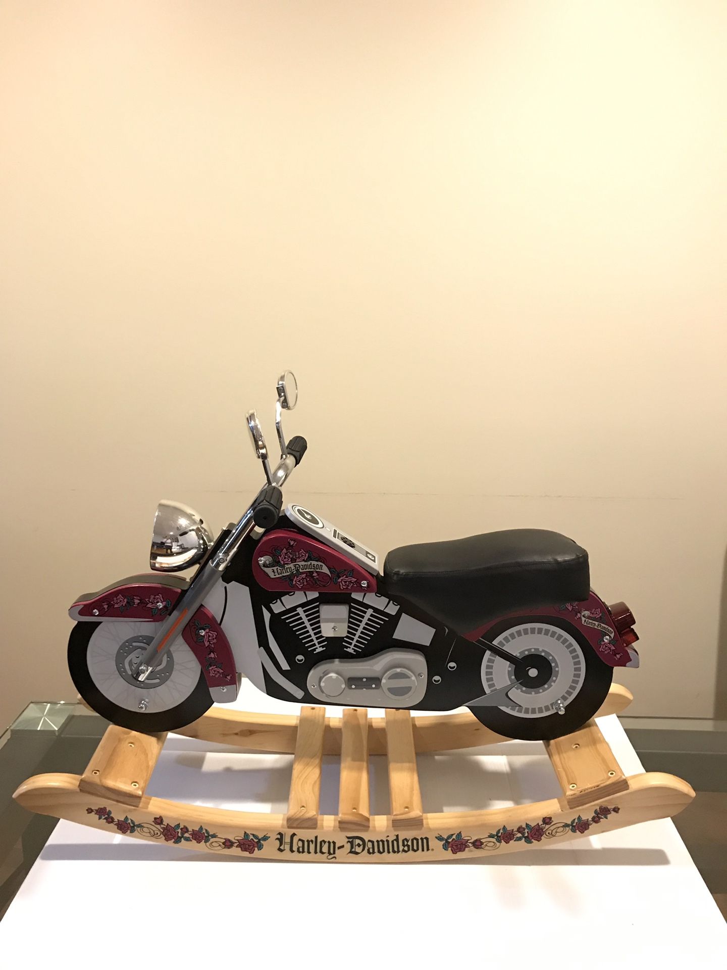 HARLEY-DAVIDSON Wooden Motorcycle Rocking Horse for Sale in Chicago, IL ...