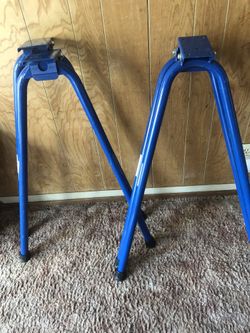 Rugged Buddy 34" Folding Sawhorse Legs (B00005A1KE) for Sale in Newark ...