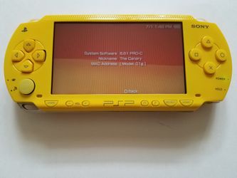 Yellow Psp
