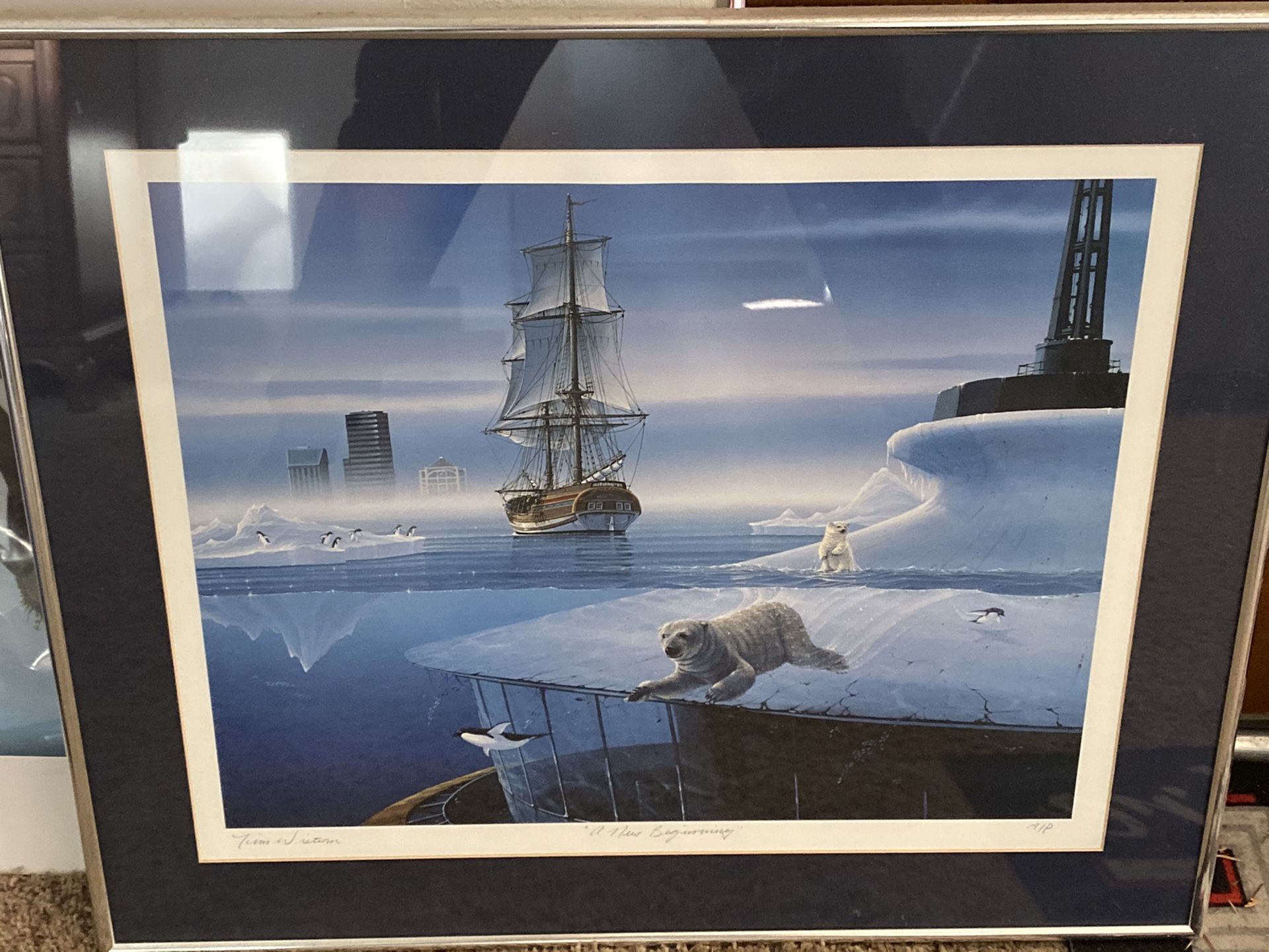 Tim Wistrom “a new beginning” artist proof hand signed for Sale in Lake ...