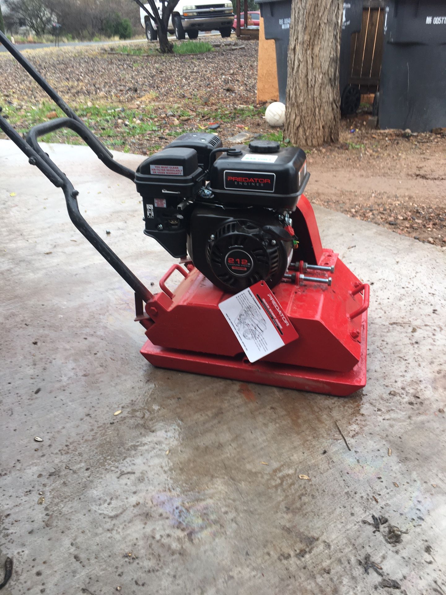 Predator plate compactor for Sale in Cottonwood, AZ - OfferUp