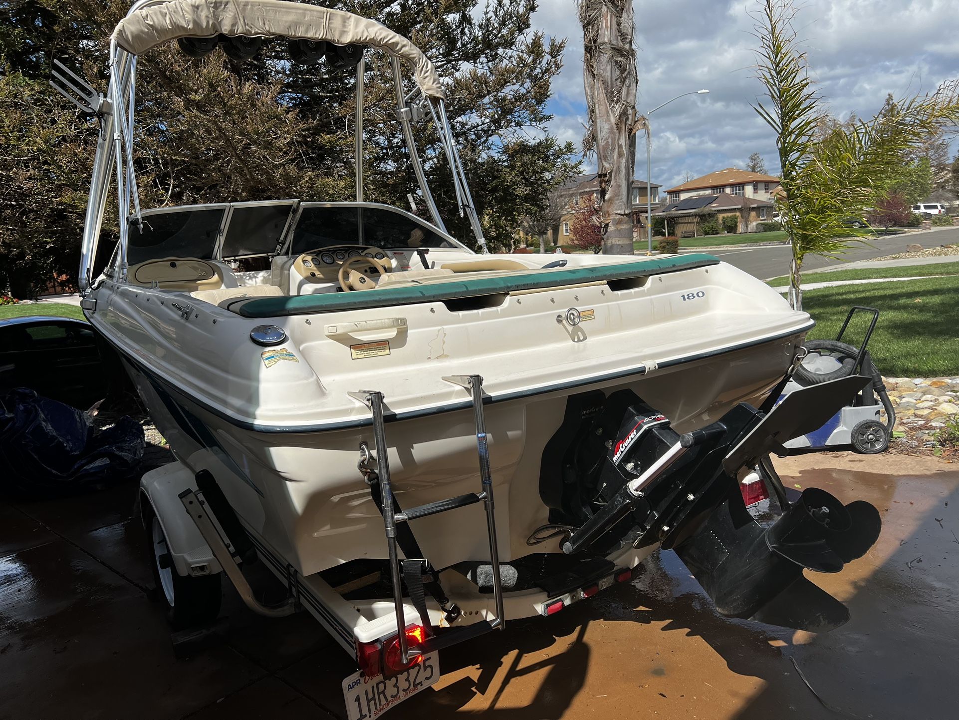 1999 SEARAY BOAT WITH TRAILER OBO . VEHICLE TRADE ALSO for Sale in ...