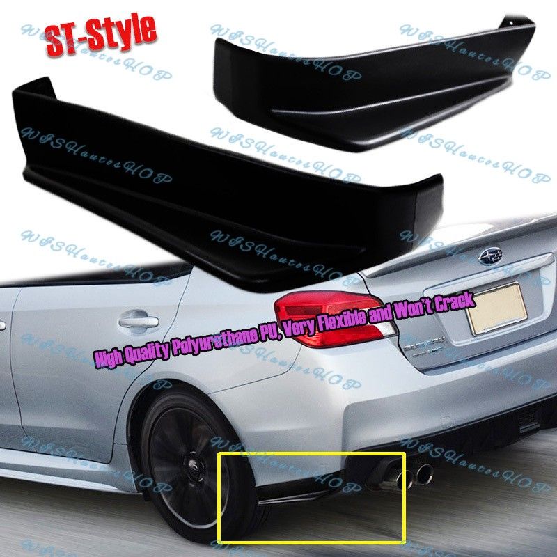 For 2015-2021 Subaru WRX STI Rear Bumper Lip Aprons ST-Style ...