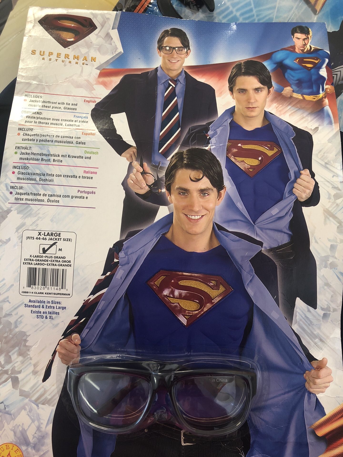 Clark Kent Costume For Women