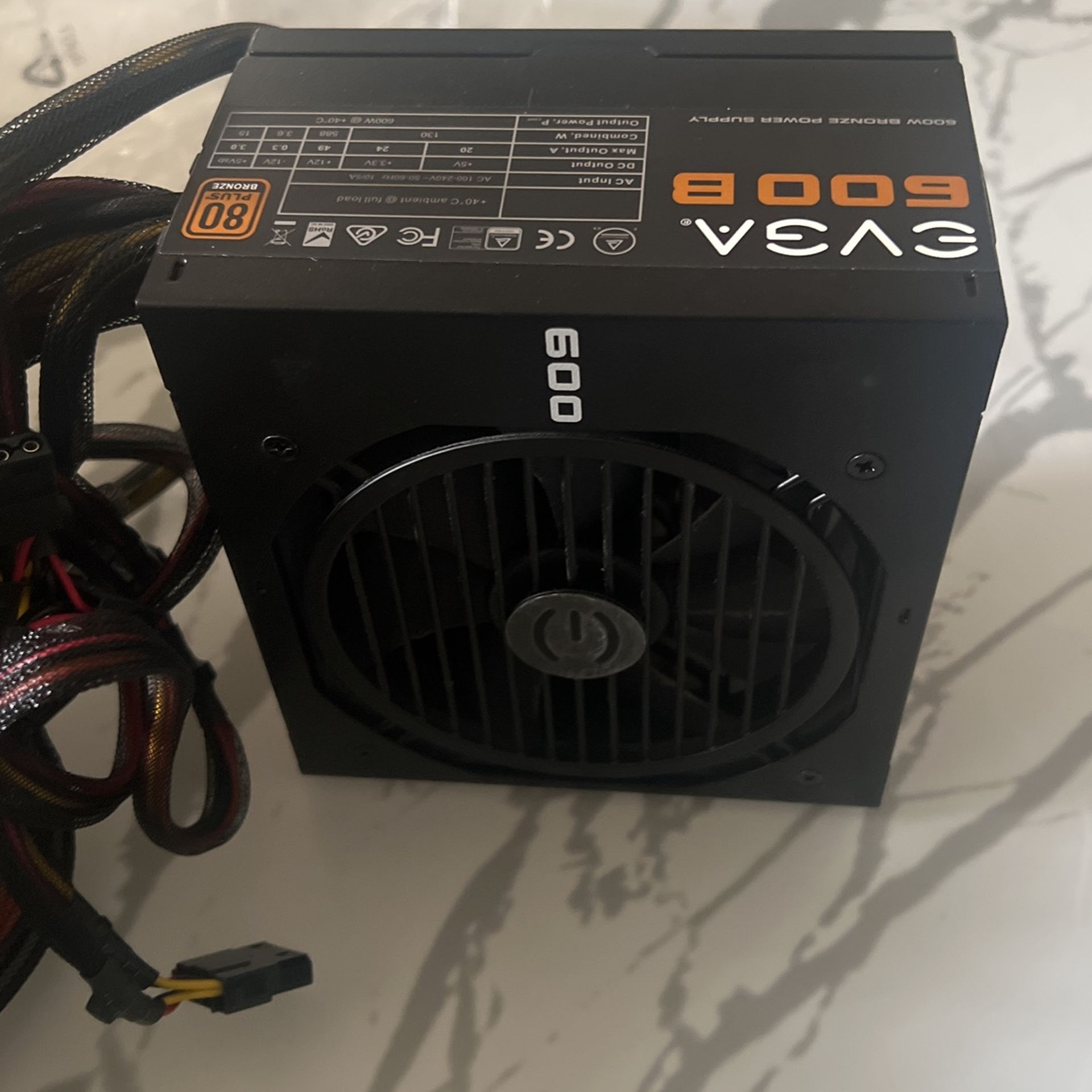 EVGA 600W Power Supply for Sale in Miami, FL - OfferUp