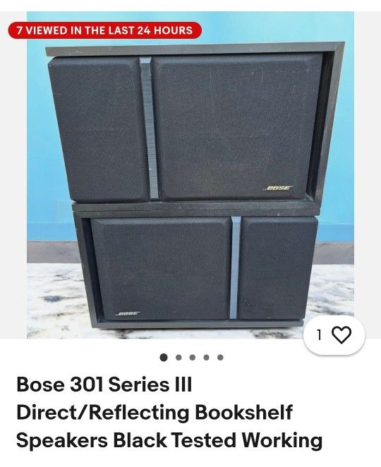 Bose 301 Series 3 for Sale in Las Vegas, NV - OfferUp