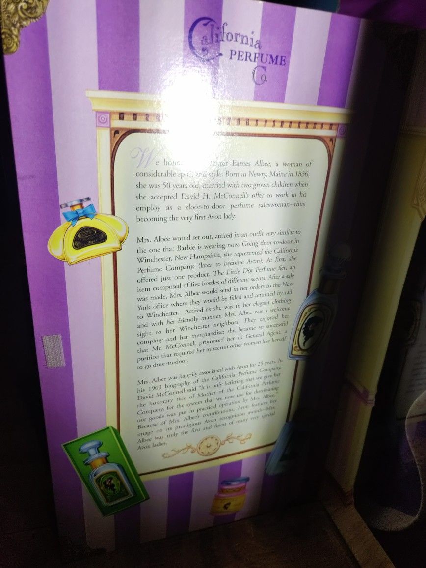 Mrs Albee Avon barbie