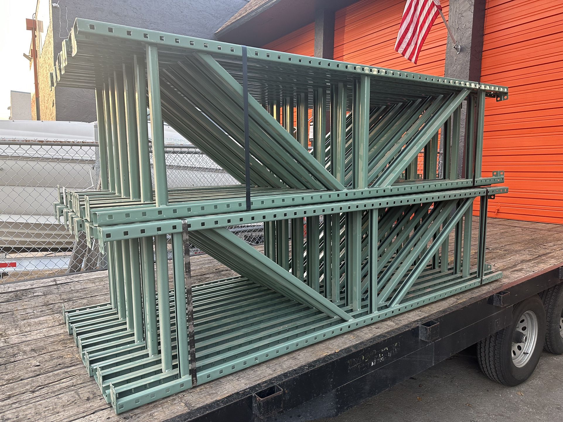 8ft Heavy Duty Pallet Rack Sections for Sale in Miami Gardens, FL - OfferUp