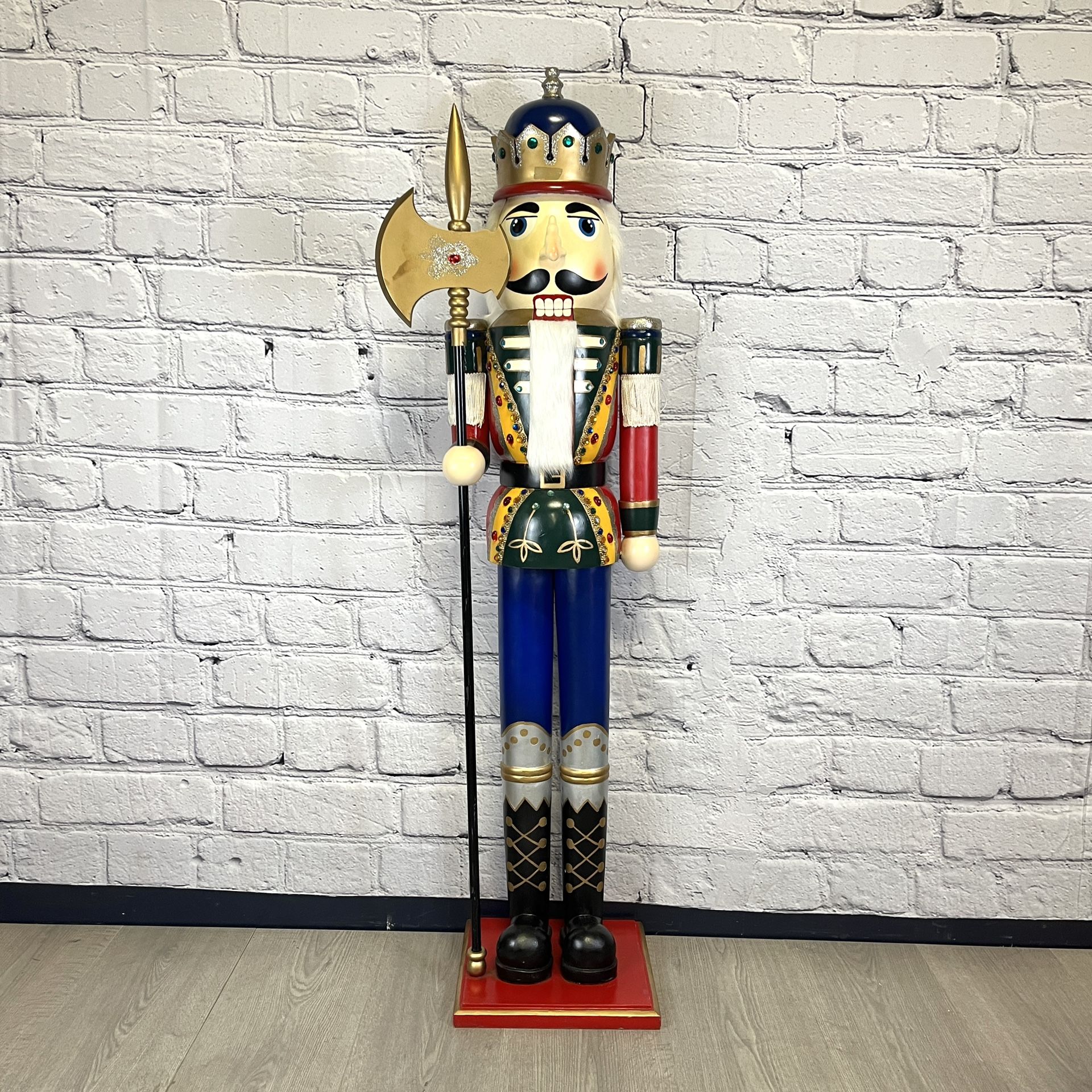 5’ Solid Wood Nutcracker with Axe for Sale in Tacoma, WA - OfferUp