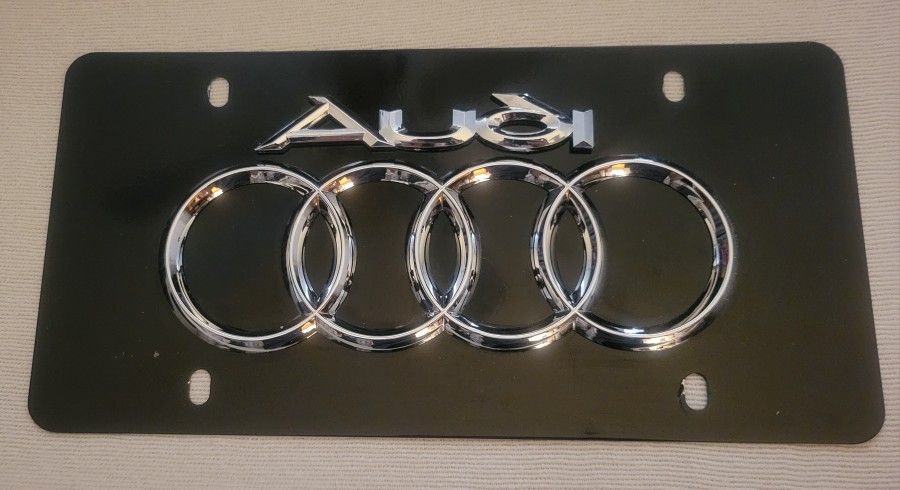 Audi License Plate Chrome Emblems for Sale in Simi Valley, CA - OfferUp