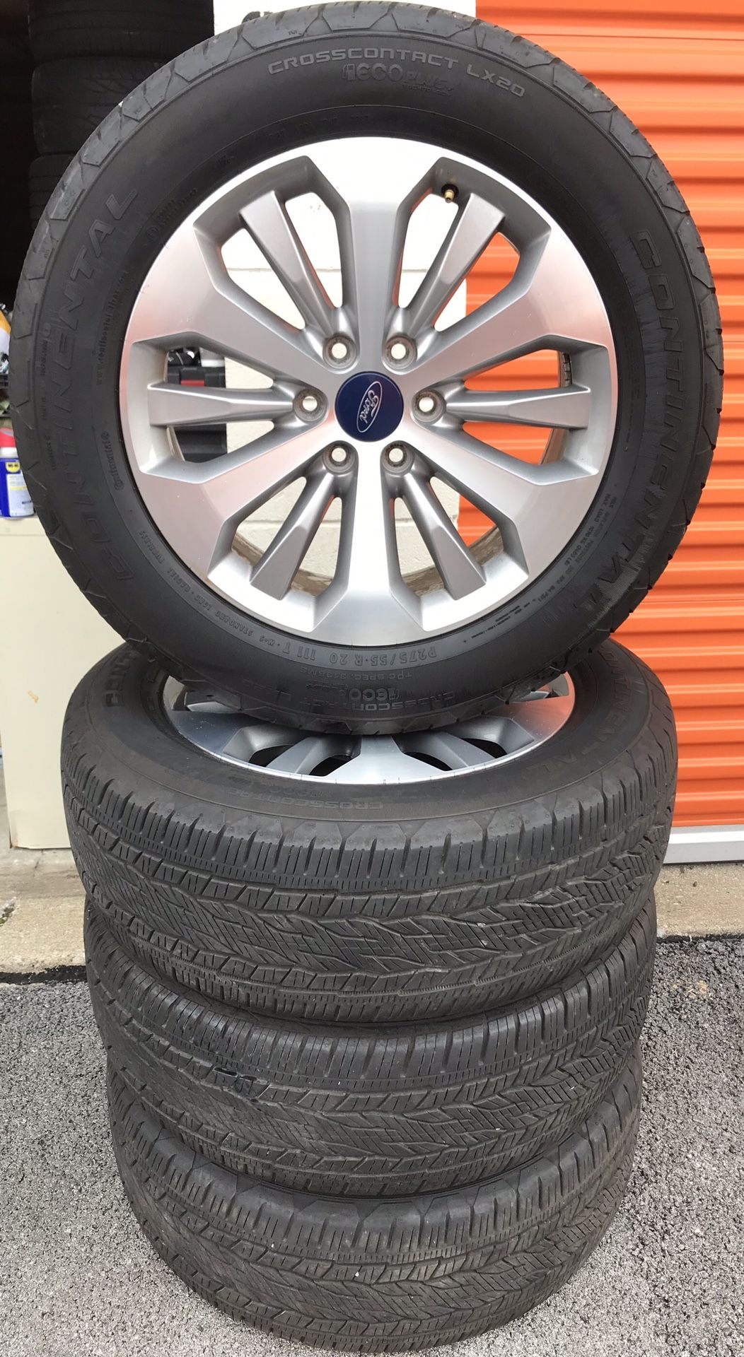 20 inch Ford F150 20” FX4 Limited Factory OEM Wheels Rims Tires F-150 ...