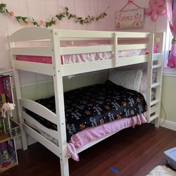 Used bunk beds with mattresses for sale store