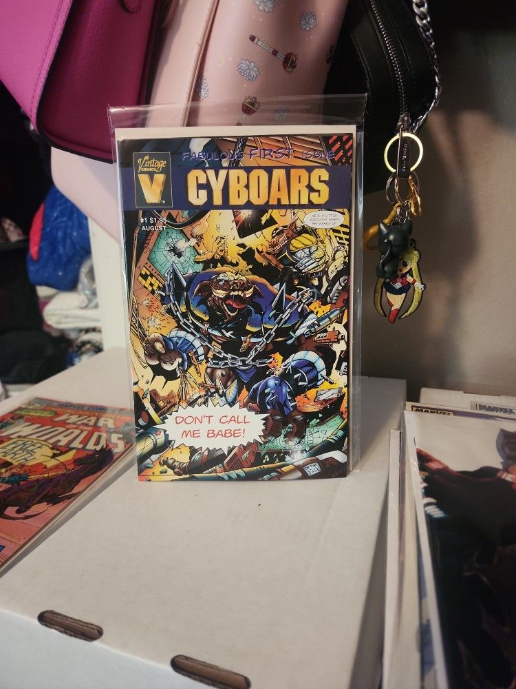 VINTAGE COMICS CYBOARS #1 for Sale in Sanger, CA - OfferUp