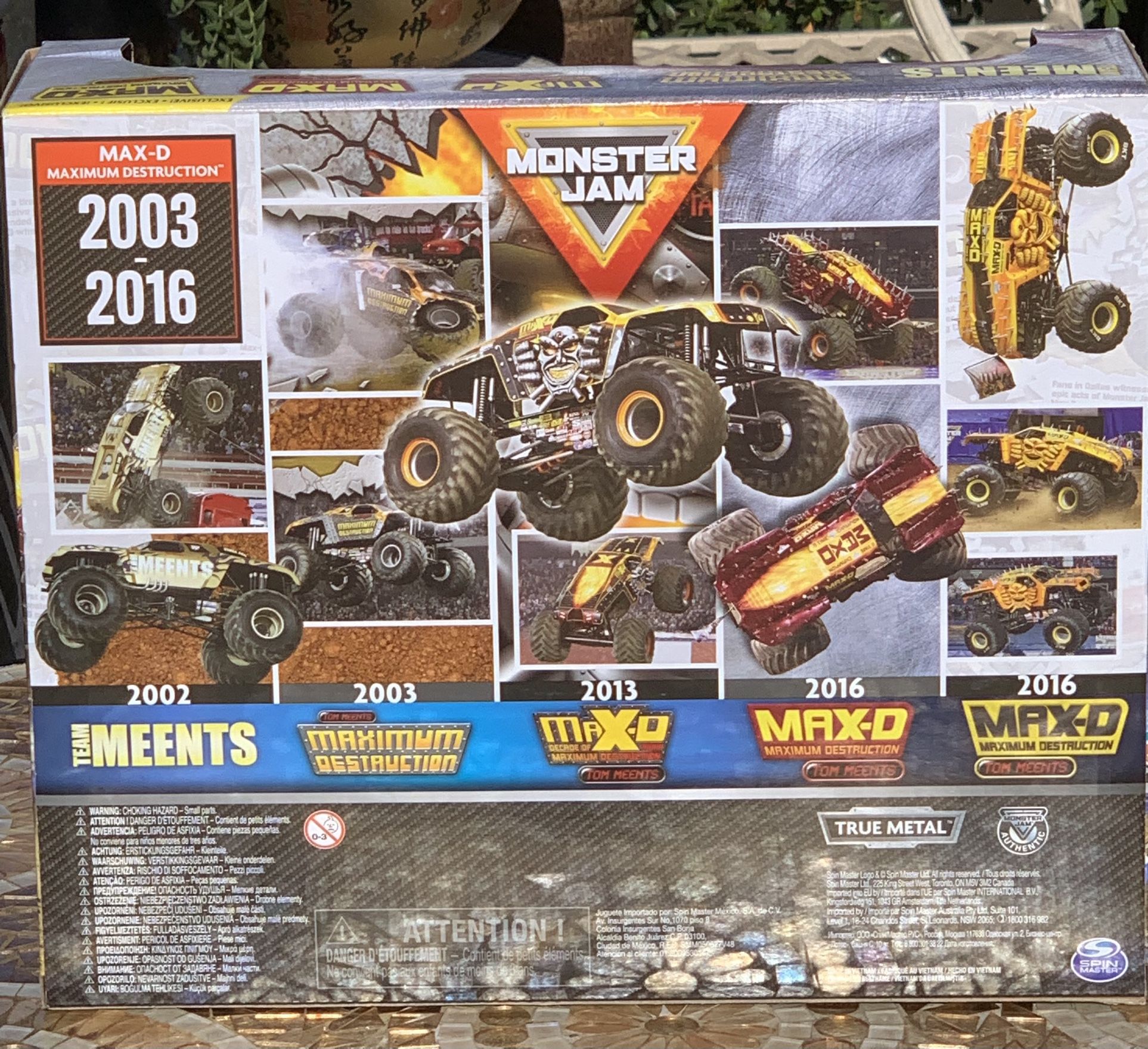 Monster Jam Toys Maximum Destruction