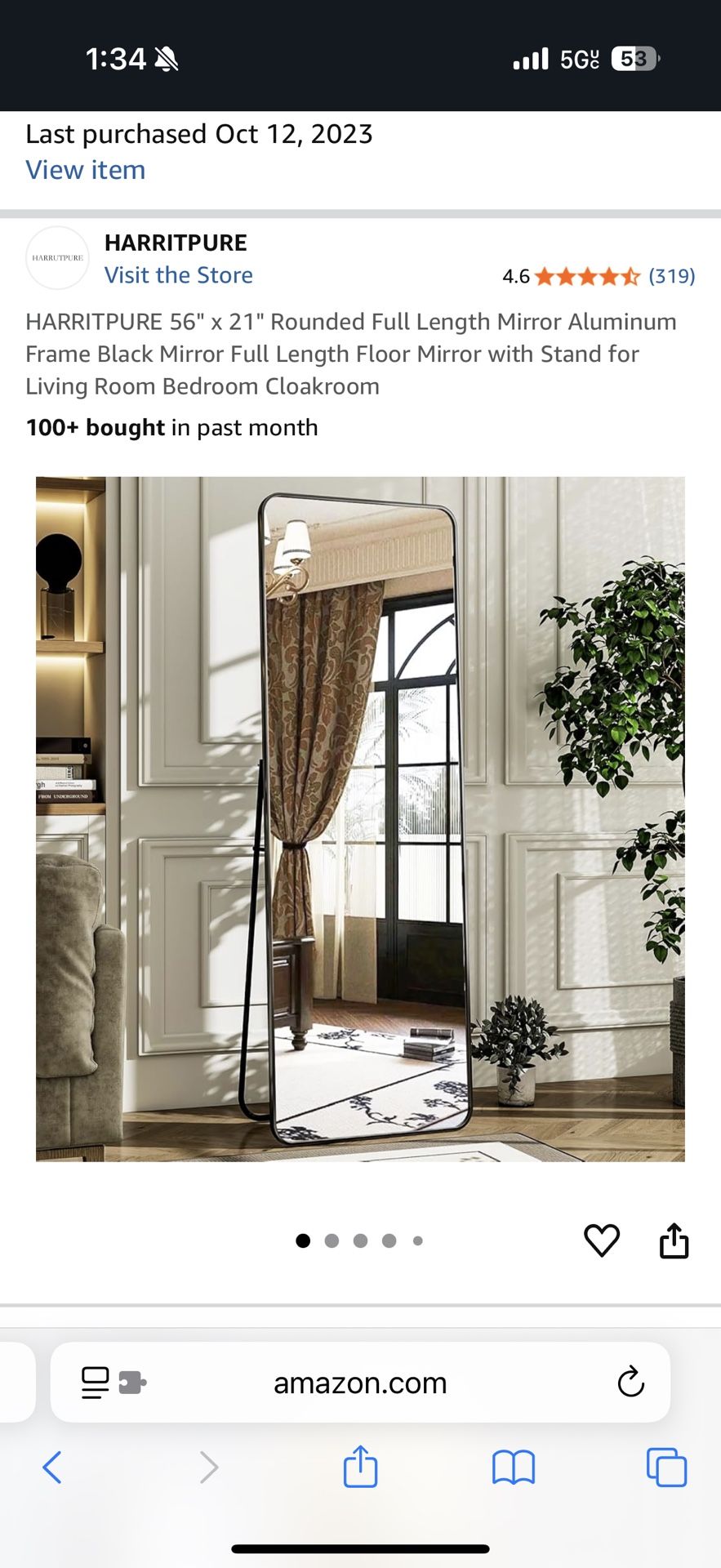 Full length mirror for Sale in Miami, FL - OfferUp