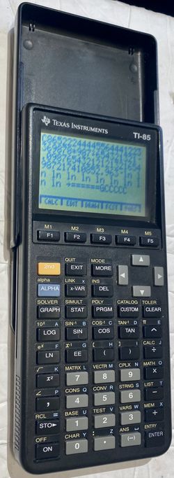 Calculator Ti 85