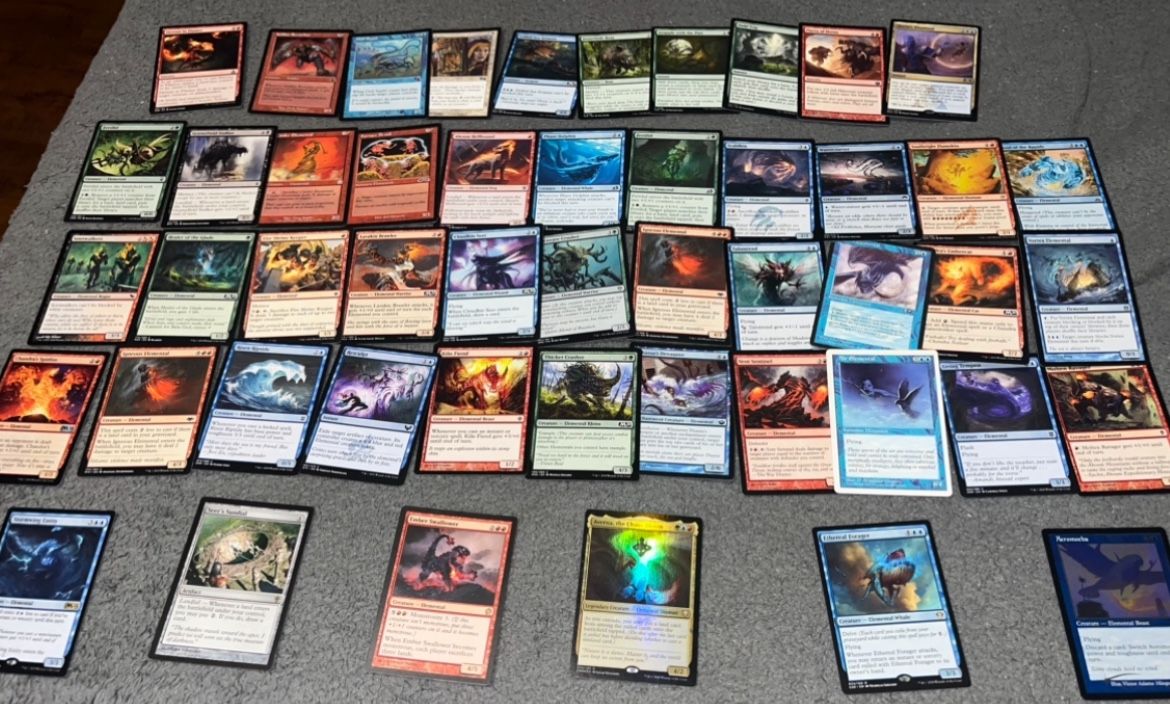 MTG MTG ELEMENTAL +Elements Collection magic the Gathering cards for ...