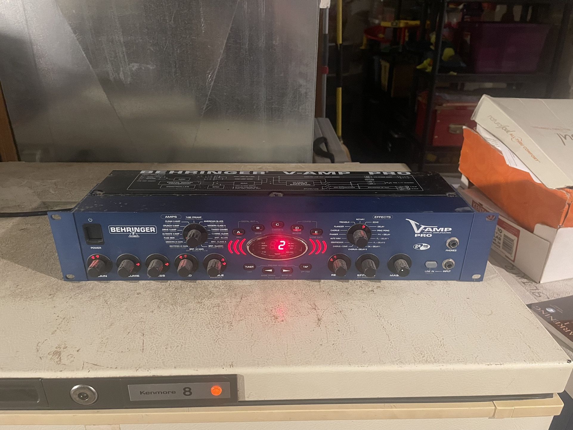 Behringer V-Amp Pro Rack Mount Guitar Multi- Effects for Sale in Aurora ...