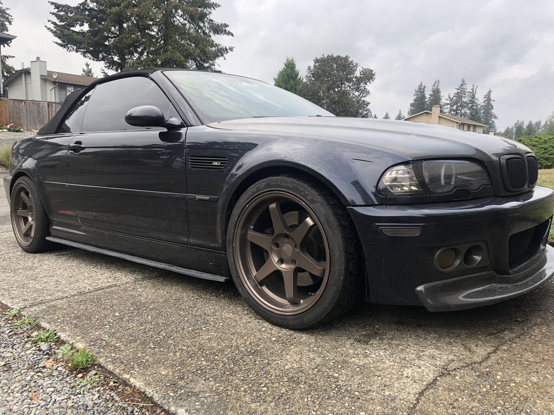 Esr sr07 rims 18x9.5 and 18x10.5. 5x120 bolt pattern for Sale in Tacoma, WA - OfferUp