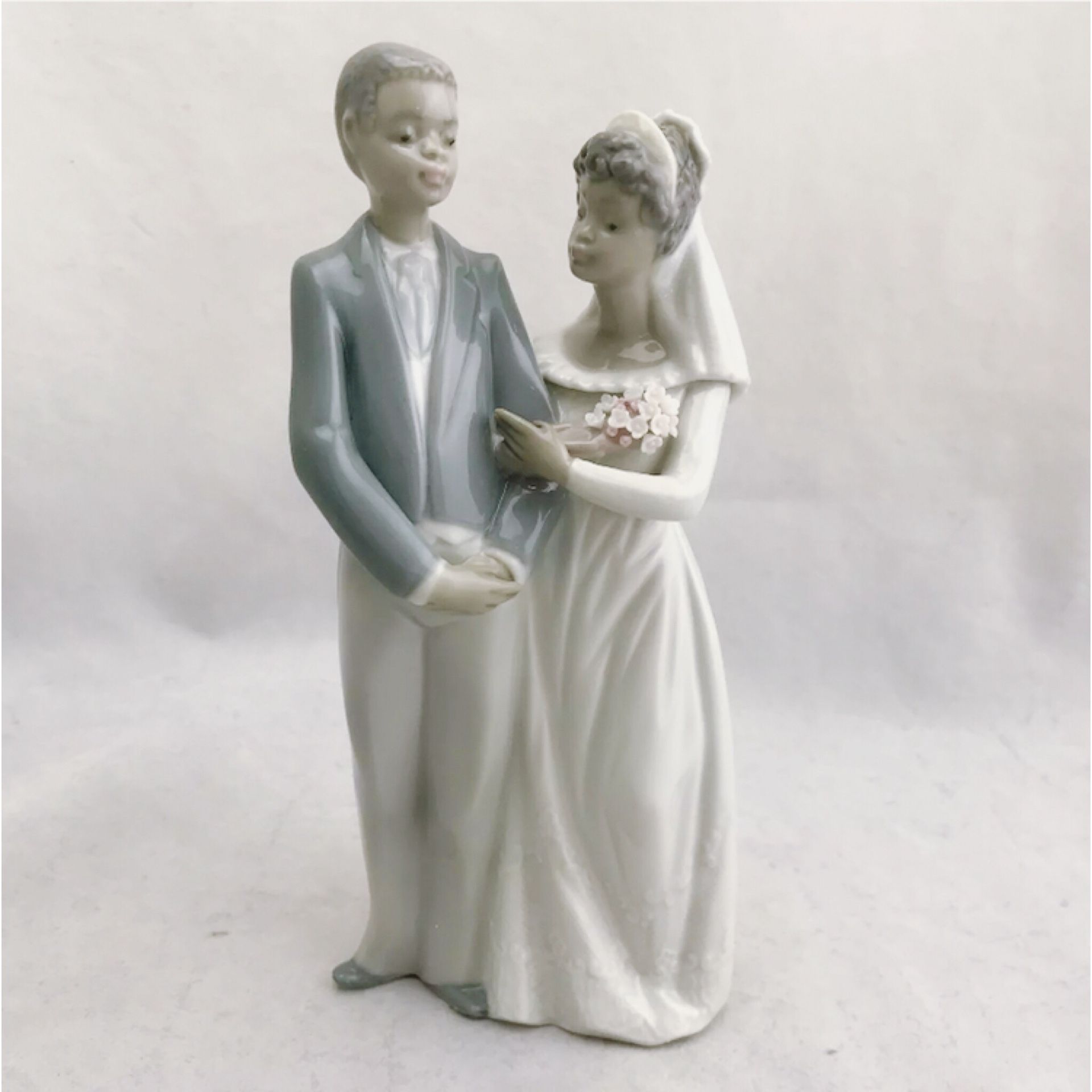 Lladro "I Do" #5835 Black Legacy Mint Retired Glazed Fine Porcelain 7 ...