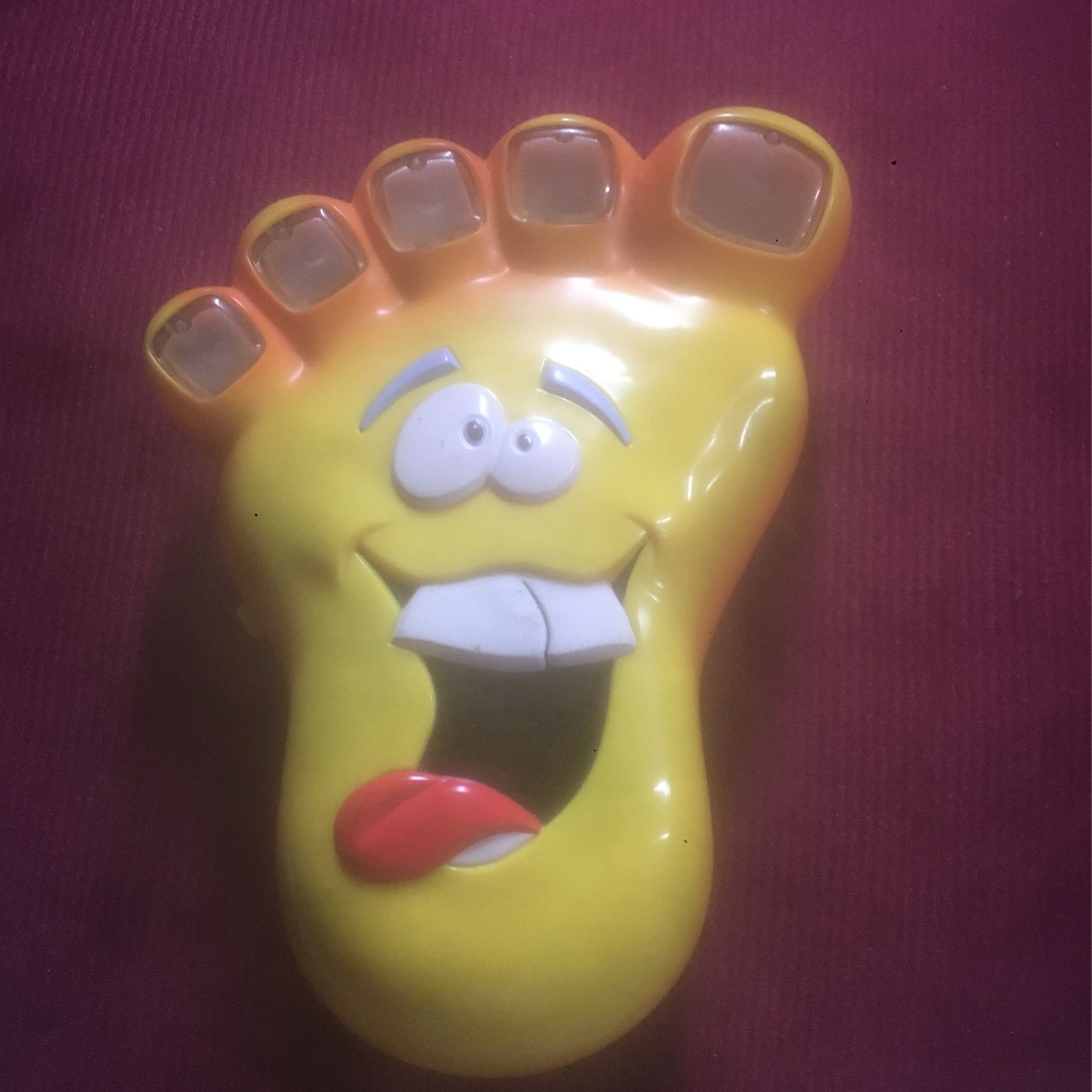 Tickle Toes Game Hasbro Yellow Foot Light- Up Shakee Talk & Giggles for ...