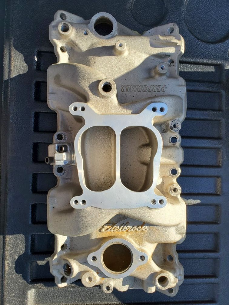 Edelbrock sbc intake for Sale in Fullerton, CA - OfferUp