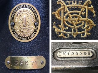 Vintage Industrial SINGER 29K71 Leather Treadle Sewing Machine for Sale ...