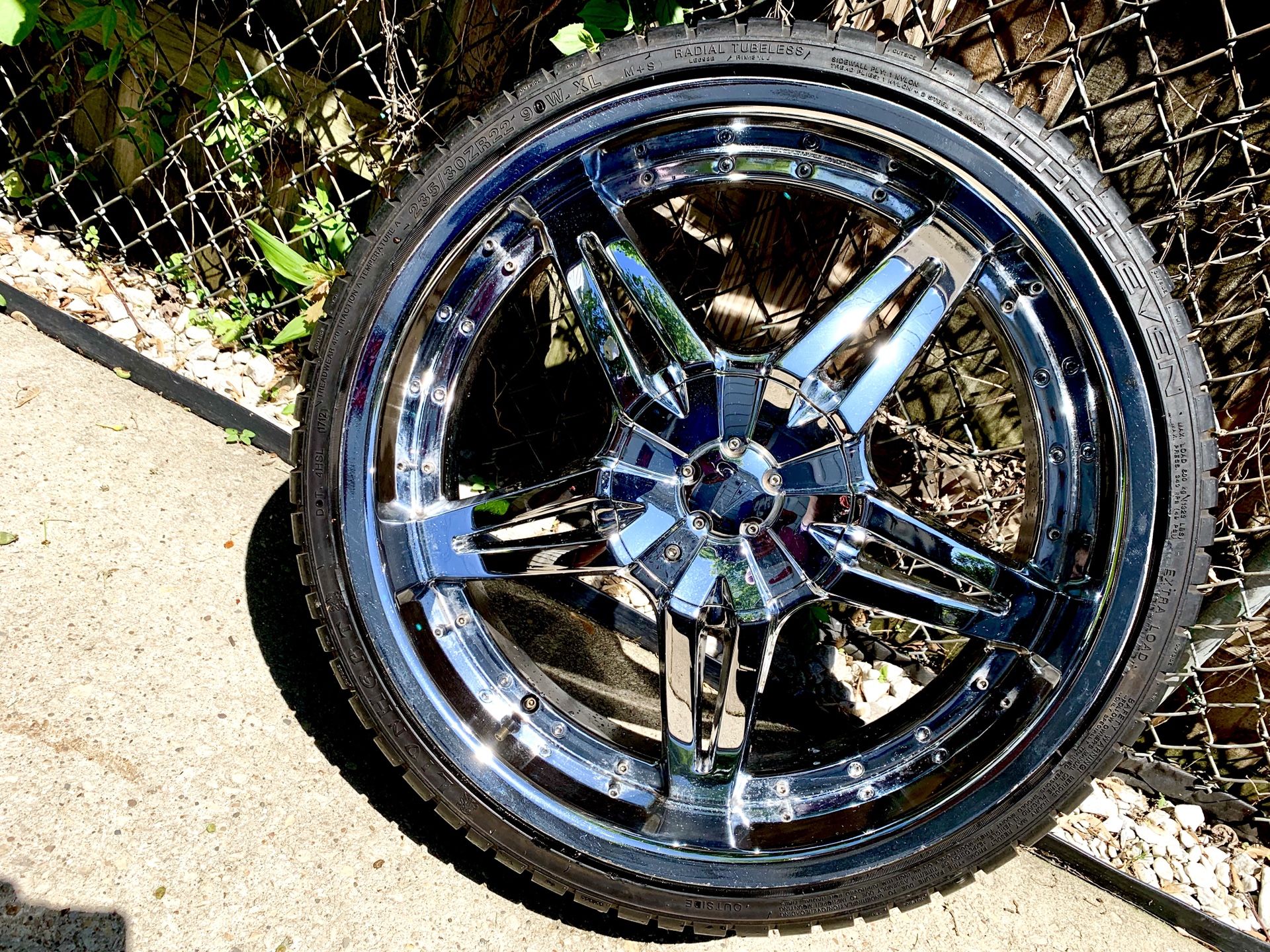 22 Inch Velocity Rims (and tires) for Sale in Chicago, IL - OfferUp