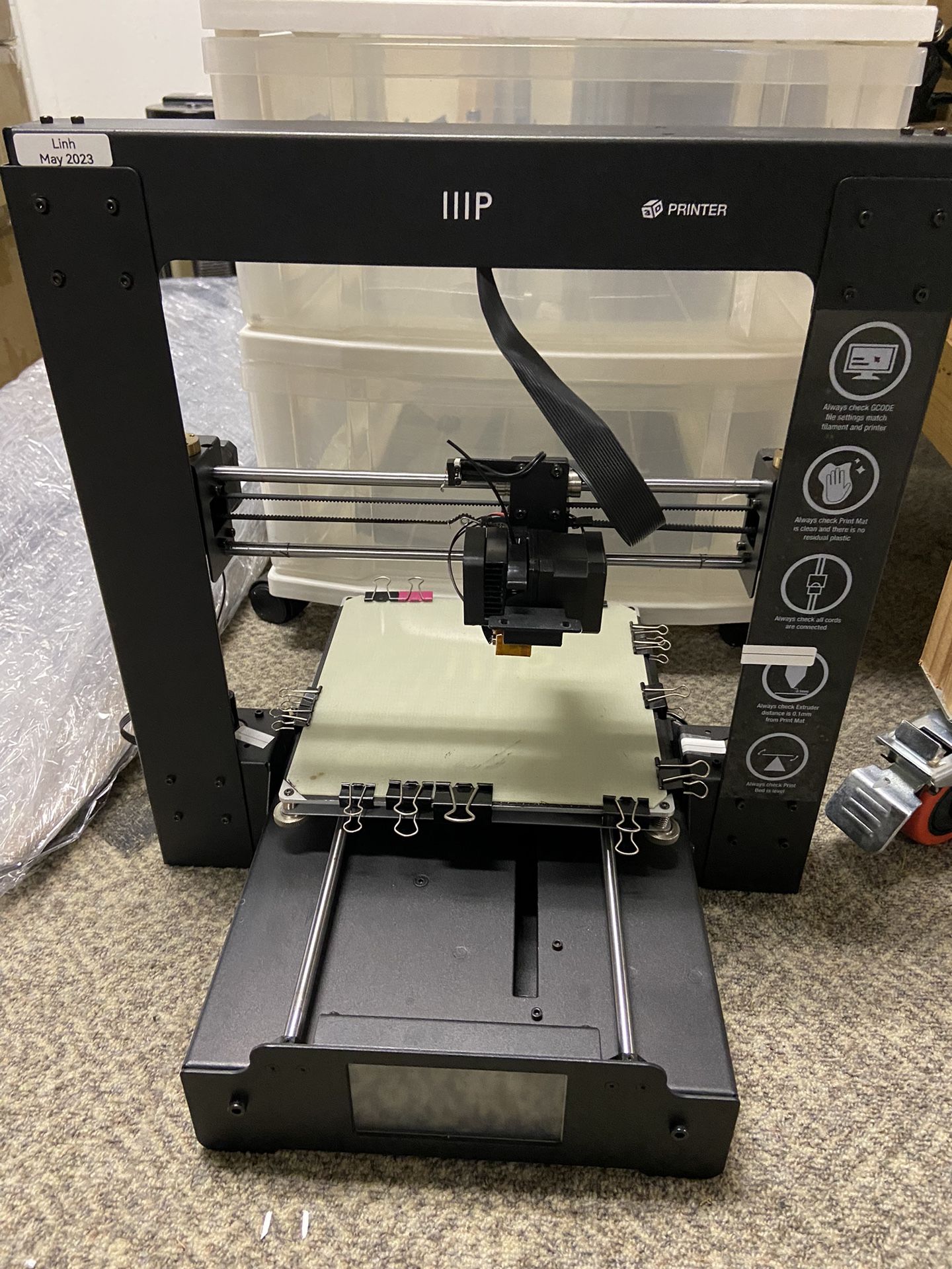 Monoprice Maker Select Plus 3D printer for Sale in Torrance, CA - OfferUp