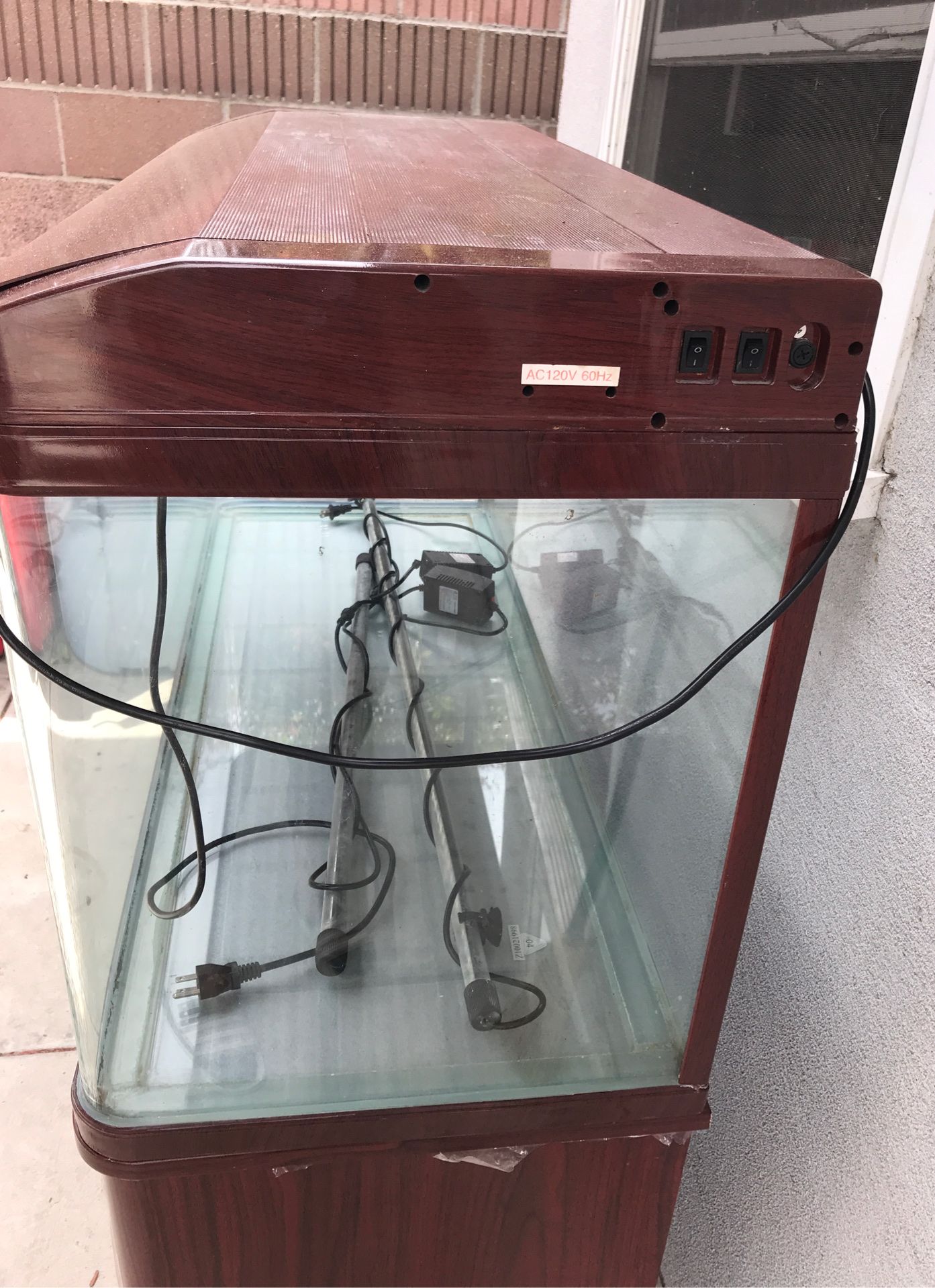 JEBO Fish Aquarium tank & stand 75 gallon glass for Sale in Long Beach ...
