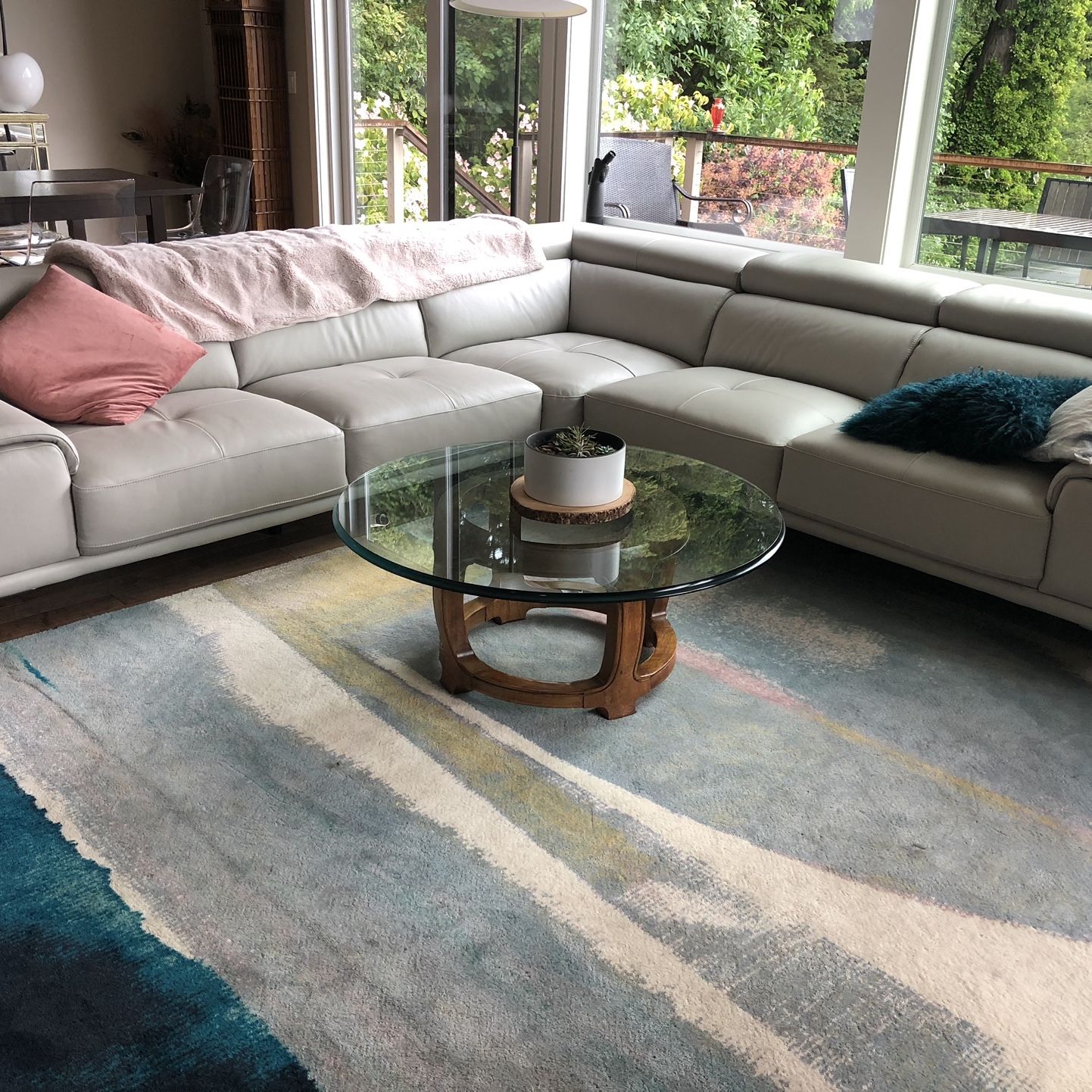 Quinton Top Grain Leather Sectional Costco for Sale in Spanaway WA OfferUp