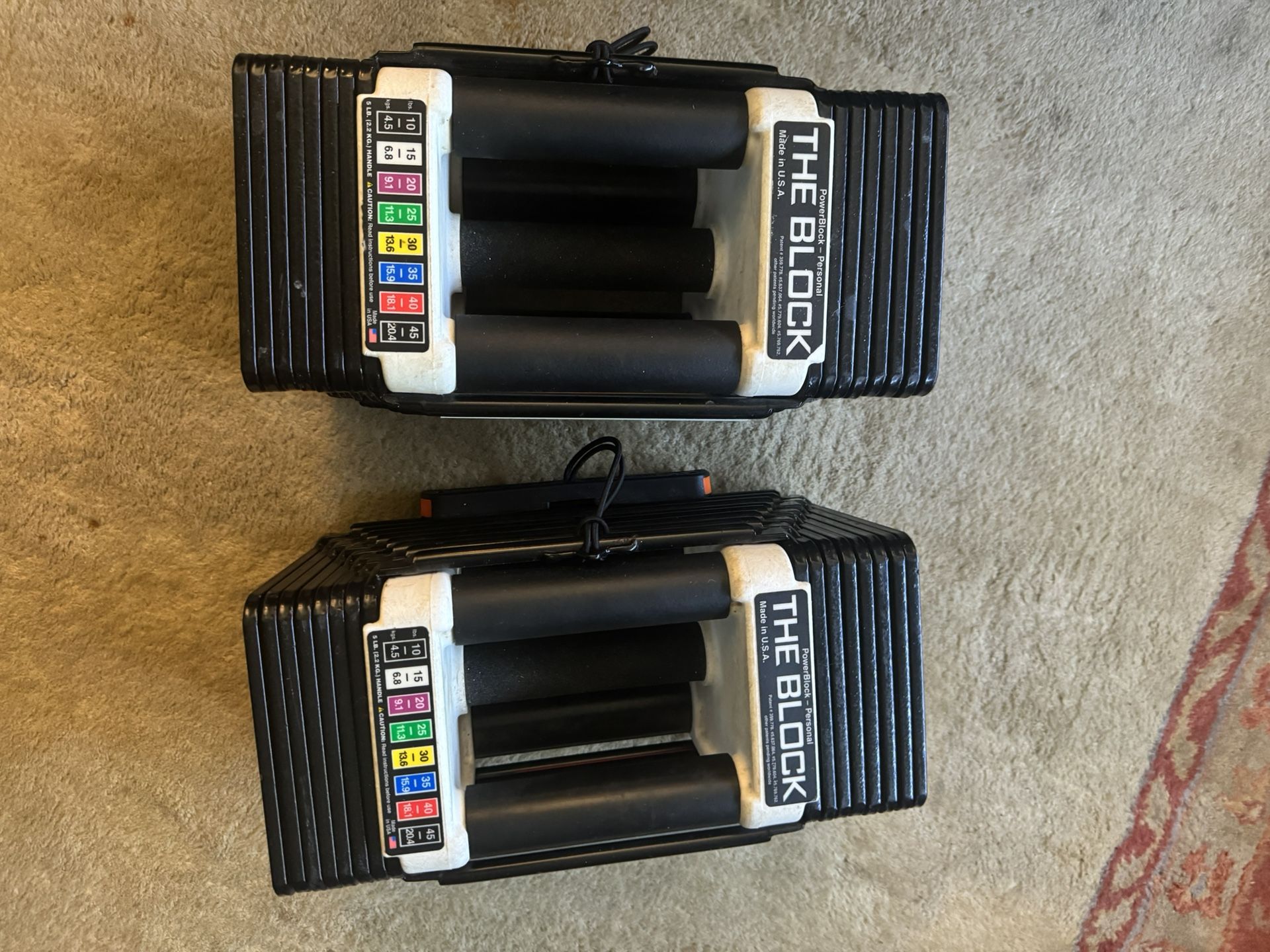 The Block adjustable dumbbell weights for Sale in San Gabriel, CA - OfferUp