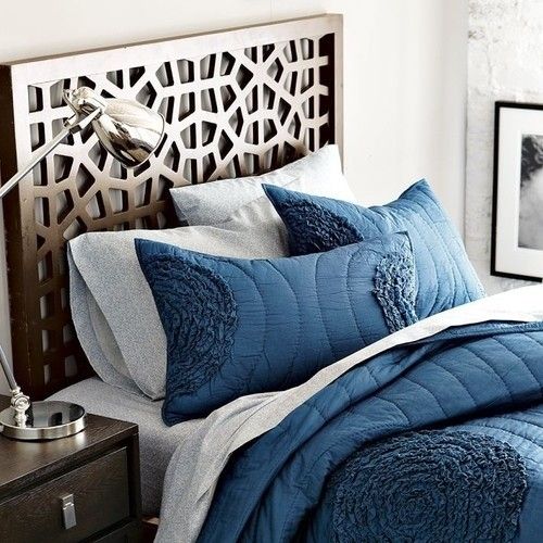 West Elm Moroccan Headboard And Bed Twin for Sale in Everett WA OfferUp